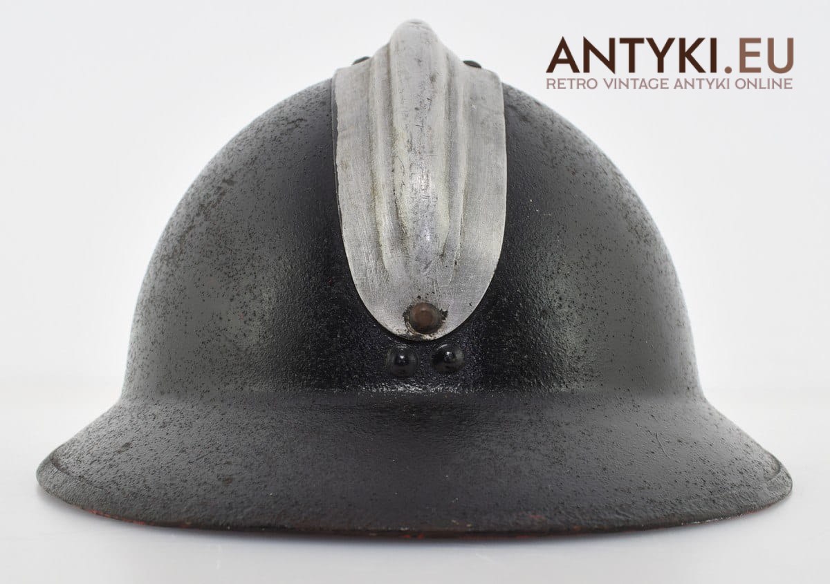 Oryginalny hełm adrian HEŁM POLSKI FRANCUSKI antyk - antyki.eu